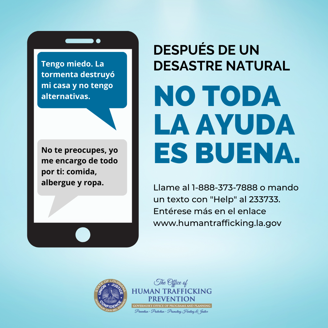 Disaster Outreach Toolkit - The Human Trafficking Prevention Resource ...